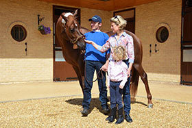 A catch up with racing trainer and vet Ilka Gansera-Lévêque - Haygain ...