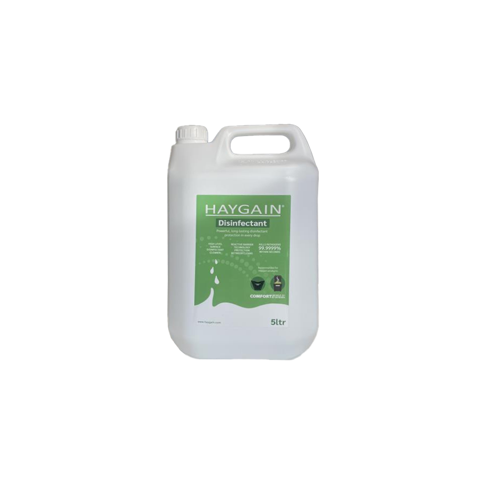 Haygain Disinfectant 5ltr - Haygain Hay Steamers